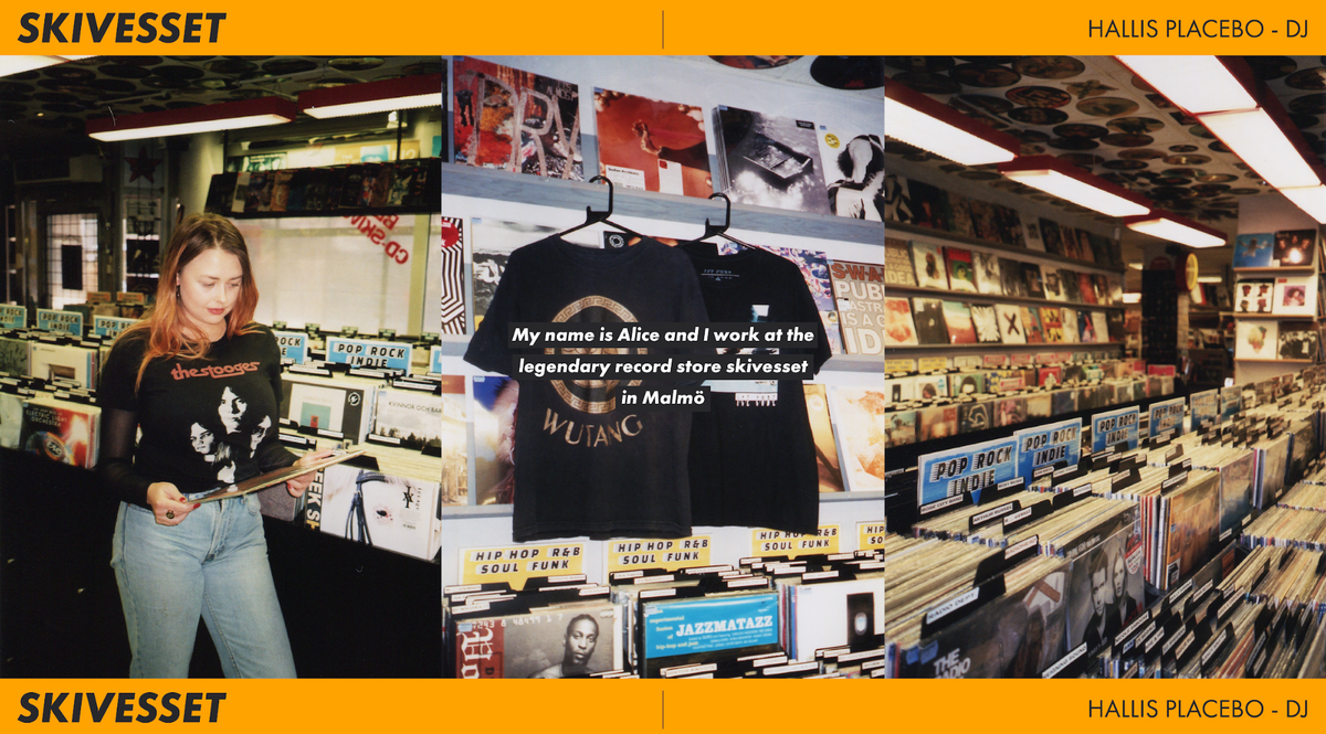 Interview: Alice (DJ Hallis Placebo) at Skivesset Record Store – Beyond ...