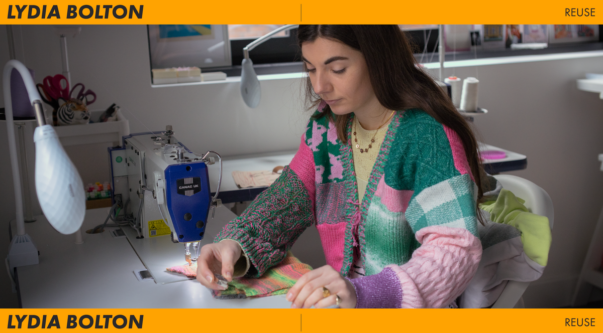 A Day in the Life of Sustainable Fashion Designer, Lydia Bolton ...