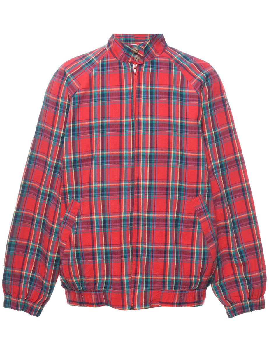 Vintage Men's Checked Jacket Multi-coloured, S | Beyond Retro - E00982045
