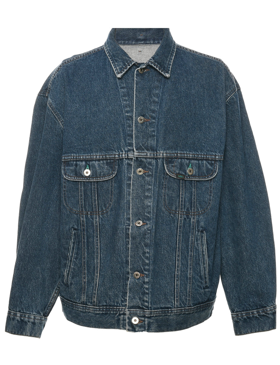Vintage Men's Indigo Denim Jacket Denim, XL | Beyond Retro - E00987595