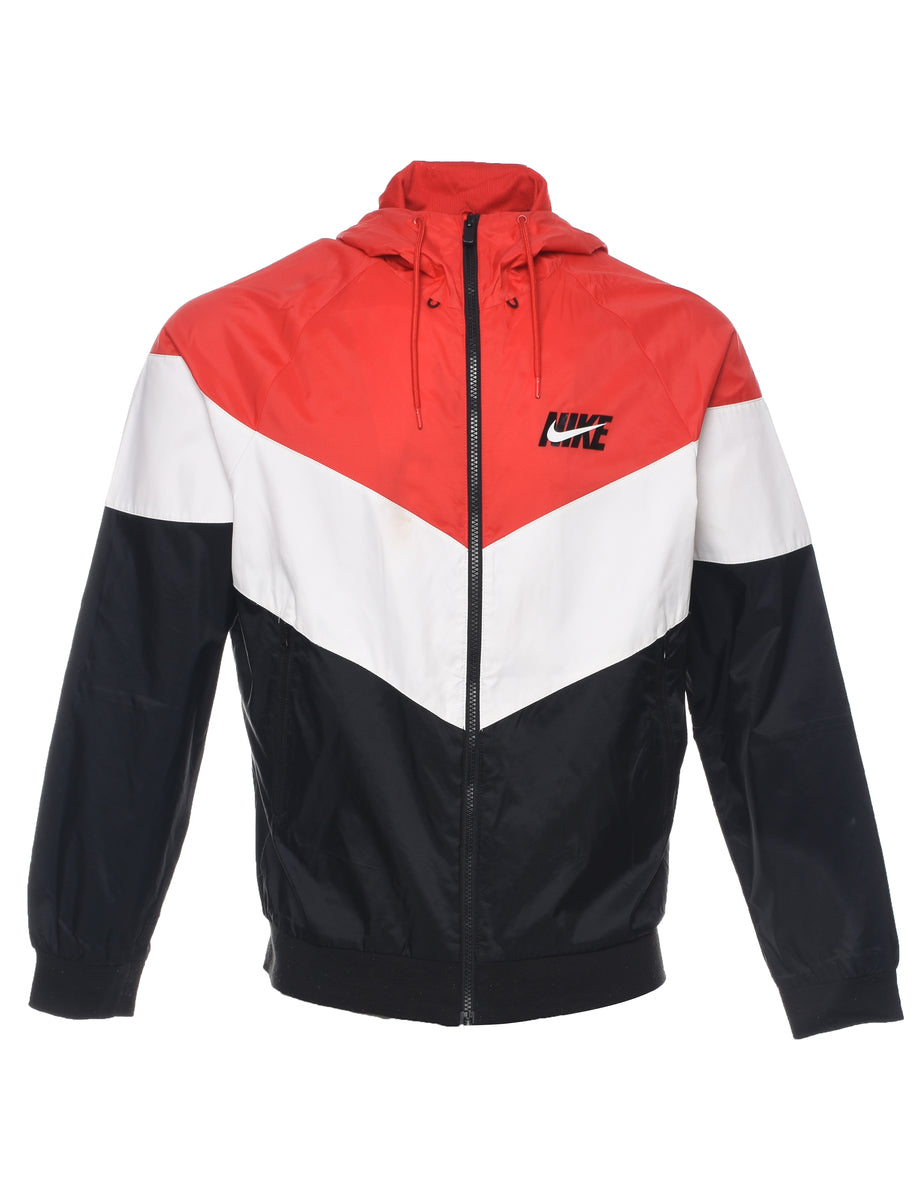 Vintage Men's Nike Nike Colour Block Nylon Jacket Black, M | Beyond ...