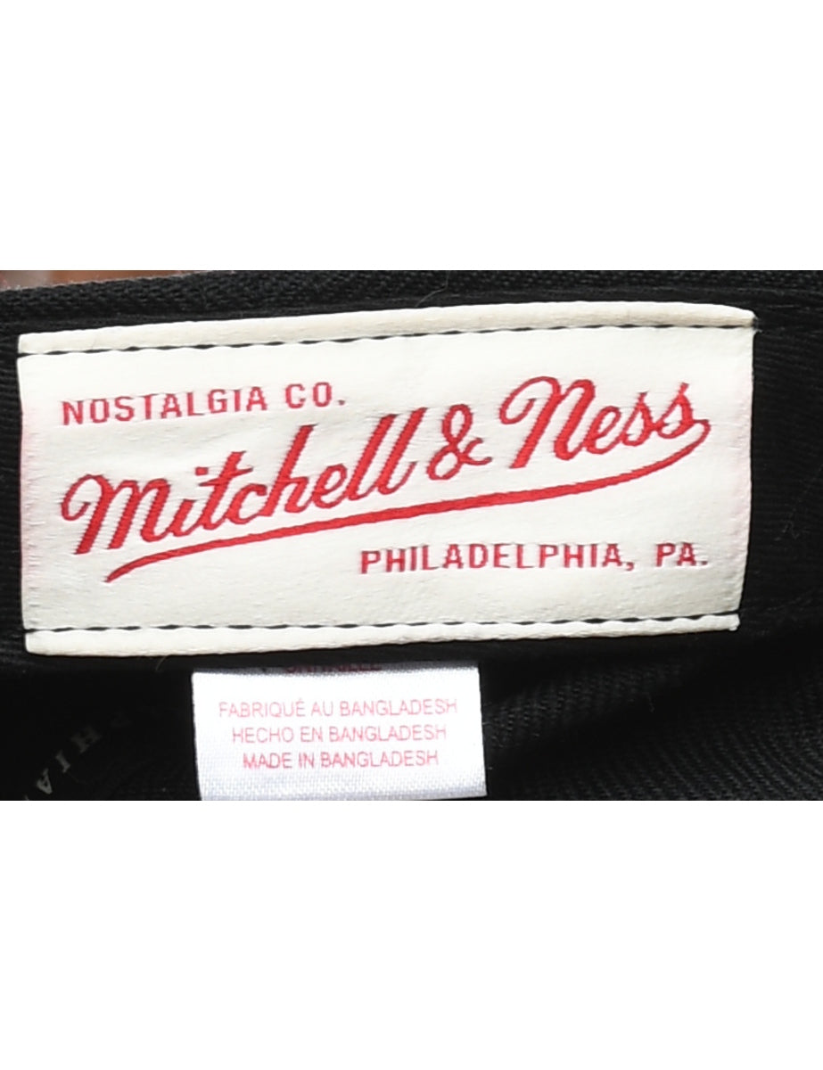 Unisex Black Embroided Cap Black, XS | Beyond Retro - E00917717