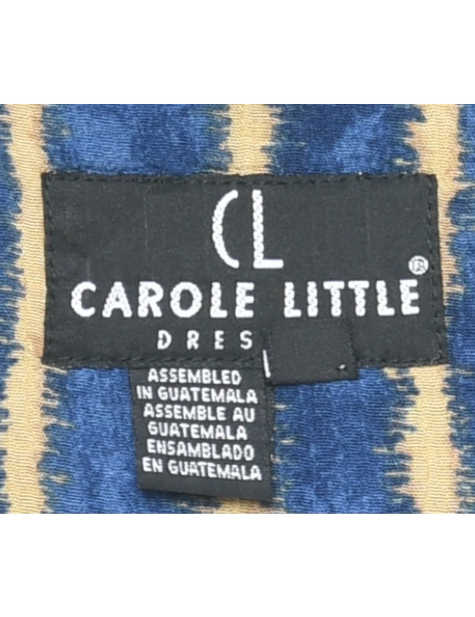 Vintage Women's Carole Little Carole Little Dress Blue, L | Beyond ...