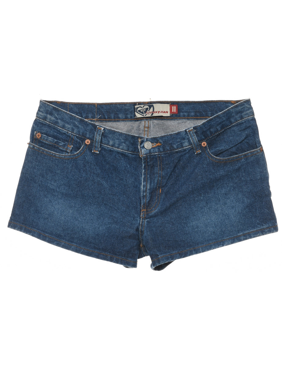 Vintage Women's Indigo Denim Shorts Denim, M | Beyond Retro - E00970275