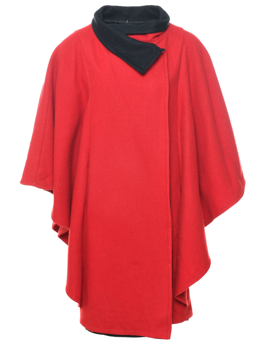 Vintage Women's Red Cape Red, L | Beyond Retro - E00986699