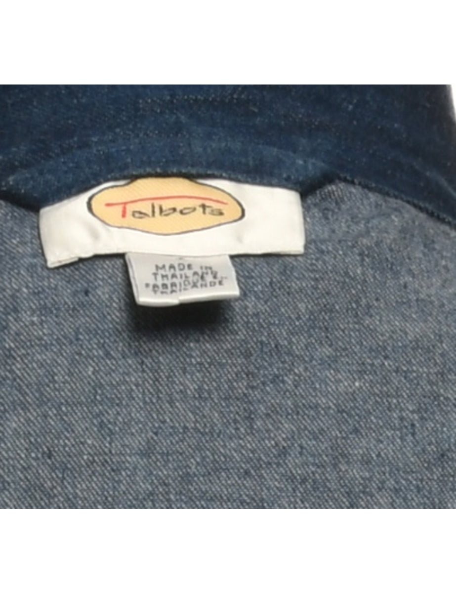 Women's Talbots Medium Wash Talbots Denim Jacket Denim, S | Beyond ...