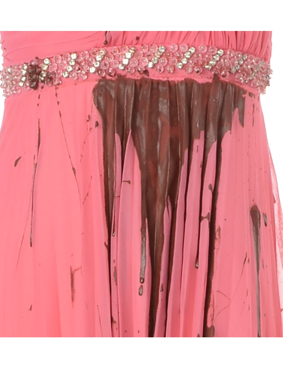 Vintage Women's Beyond Retro Label Label Blood Stunt Halloween Prom ...